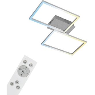 Briloner Led Deckenleuchte cct WiFi Bluetooth App 30W alu Metall-Kunststoff Briloner