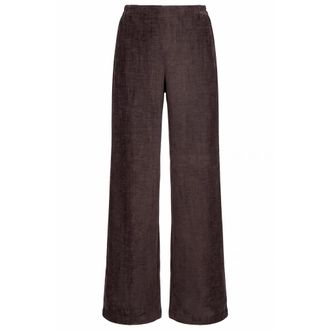 Ni&ugrave; Weite Hosen - - Trousers - Damen - Braun - XS