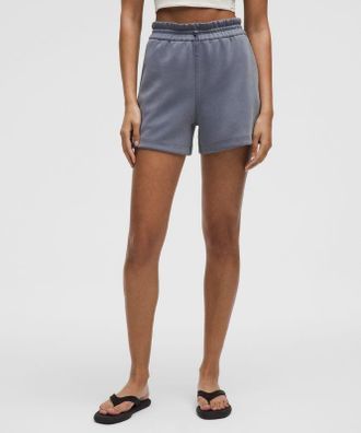 lululemon Short taille hauteSoftstreme de pour Femmes - 10 cm - Gris - Taille 12