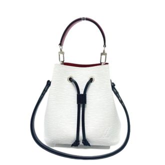 Louis Vuitton Pre-owned Leder Bucket Bag - - Pre-owned - Damen - Wei&szlig; - ONE SIZE