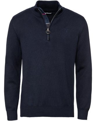 Barbour Strickpullover Troyer Tain