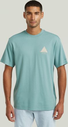 G-Star Small Logo T-Shirt - Mittelblau - Herren