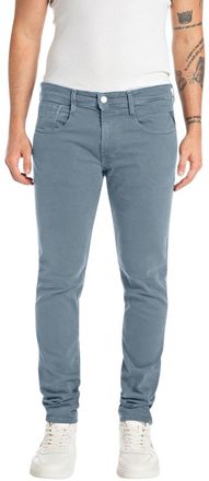 Replay Herren Jeans Anbass Slim-Fit, Blau (Smoked Azure 586), 28W / 34L