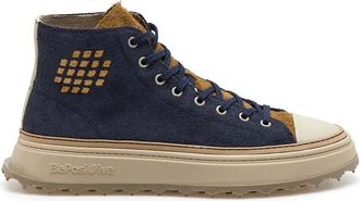 Bepositive Low-Top Sneaker - Cuprace Star - Funky Suede Sneakers - Gr. 40 (EU) - in Schwarz - f&uuml;r Damen