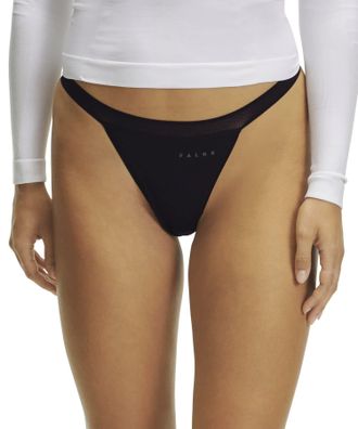 Falke Damen Tangas Cool W TH Funktionsgarn Schnelltrocknend 1 St&uuml;ck, Schwarz (Black 3000), XS