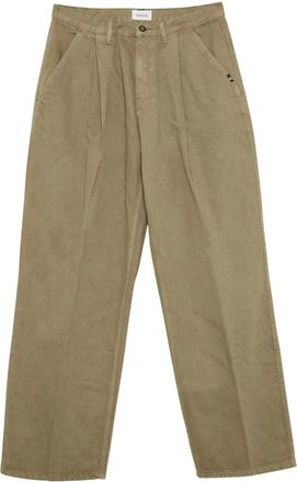 Amish Homme, Pantalons, Beige, Taille: S Pantalon Utilitaire Unisexe Teint aux Herbes