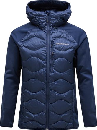 Peak Performance Herren Helium Down Hybrid Hoodie Jacke, blue shadow, L