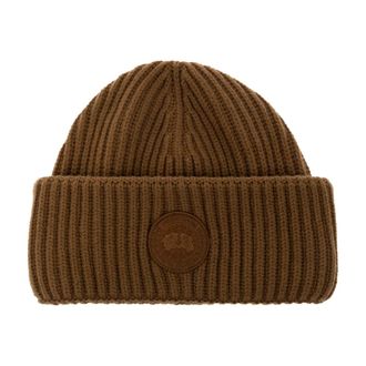 Canada Goose Cashmere Blend Double Fold Toque - - Accessories - unisex - Braun - ONE SIZE