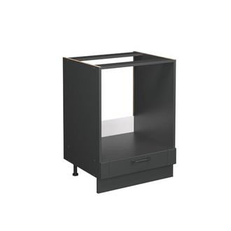 Vicco Meuble pour Four Fame-Line, Gris foncé, 60cm, PT Anthracite