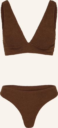 Sorbet Island Sorbet Island Bralette-Bikini Aqua braun