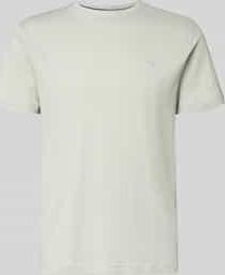 Lerros T-Shirt mit Label-Stitching