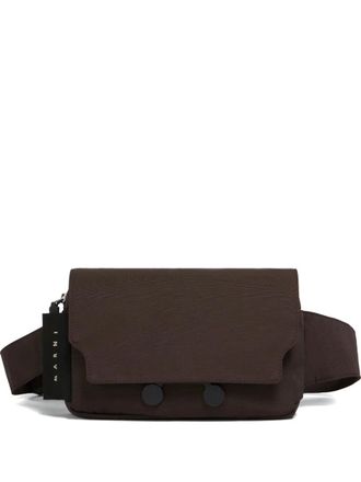 Marni sac banane Cityscape - Marron