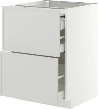 IKEA METOD / MAXIMERA Unterschr auszb Arbeitsfl/3 Schubl