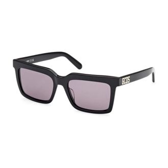 GCDS Quadratische Sonnenbrille mit mutigem Design - - Accessories - Herren - Schwarzk - 55 MM