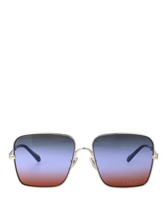 Chloé Lunettes De Soleil - Argent