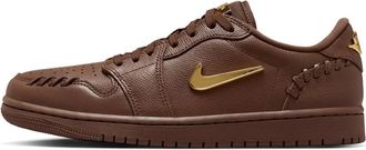 Nike Jordan Niedrige Top Luft 1 Sneakers - - Sport - Damen - Braun - 36 1/2 EU