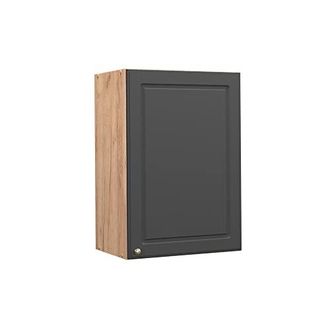 Vicco el&eacute;ment Haut de Cuisine Fame-Line, Anthracite-Or/Ch&ecirc;ne de Force dor&eacute;, 50 cm