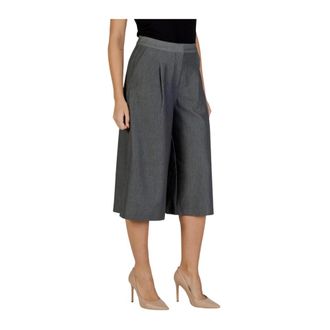 Ichi Ichi, Femme, Pantalons, Gris, Taille: 32 FR Pantalon &agrave; Fermeture &Eacute;clair et Poches Avant