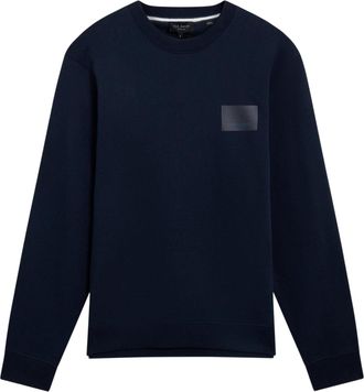 Ted Baker Sweatshirt f&uuml;r Herren, Baumwolle (Marine)