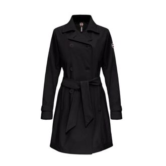 Colmar Femme, Manteaux, Noir, Taille: 42 FR Trench Coat Avec Ceinture