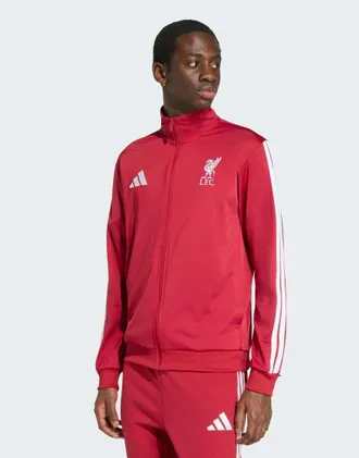 adidas Liverpool FC DNA Trainingsoberteil in Active Maroon-ROT