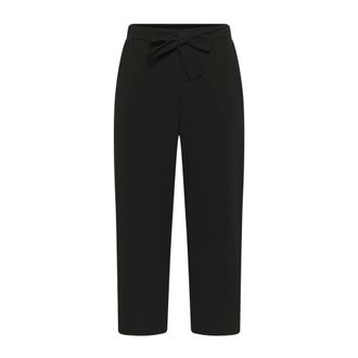 Kaffe Curve Femme, Pantalons, Noir, Taille: 40 FR Cropped Pantalons