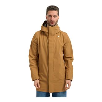 K-Way Homme, Vestes, Brun, Taille: M Manteaux K-Way