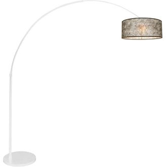 Steinhauer Stehlampe - Sparkled Light - wei&szlig; - kunststoff - Steinhauer
