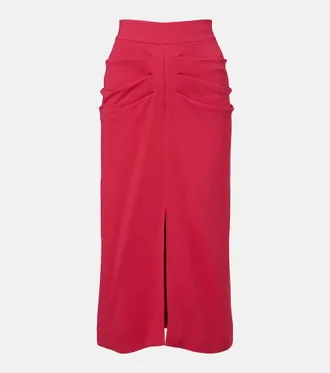 Valentino Bleistiftrock aus Cr&ecirc;pe