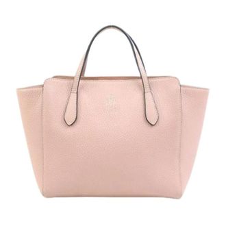 Gucci Sac &agrave; main vintage en cuir doccasion - Femme - Pre-owned - Beige - Taille: ONE Size