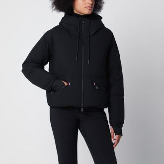 Moncler Allesaz schwarze wattierte Skijacke