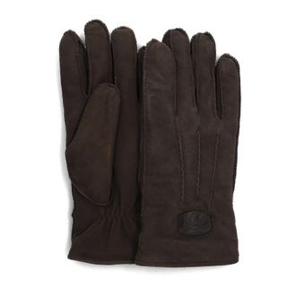 Warmbat Herren Wildlederhandschuhe mit Merinowollfutter - - Accessories - Herren - Braun - S