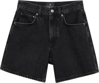 Anine Bing Femme, Shorts, Noir, Taille: W25 Denim Shorts