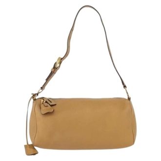 Prada Sac bandouli&egrave;re vintage en cuir Pre-owned - Femme - Pre-owned - Brun - Taille: ONE Size