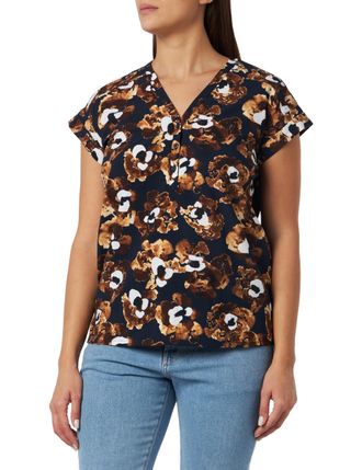 Jack Wolfskin Flower T-Shirt Night Blue All Over XXL