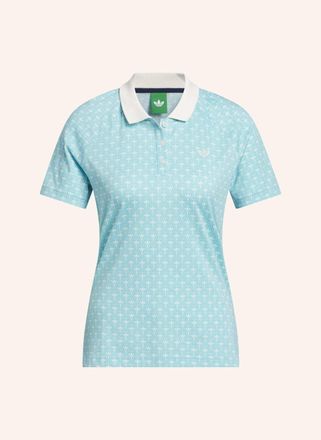 adidas Originals All Over Trefoil Poloshirt blau