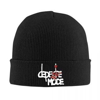 Generic Casquettes de Baseball pour Hommes Hommes, Red Mode Flowers Rock Band Merch Winter Warm Beanie for Men Femmes Bonnet tricot&eacute;e Tuques Skullies