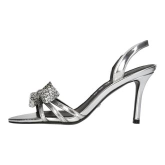 Guess Femme, Chaussures, Gris, Taille: 38 EU Merle Bow-Front Sandal