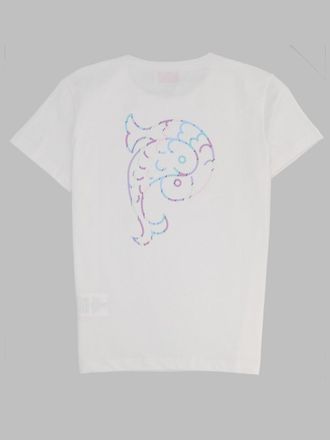 Emilio Pucci Logo-Embroidered Cotton T-Shirt - White
