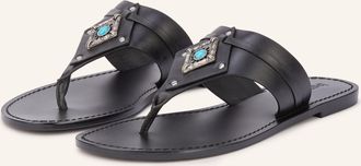 BA&SH Ba&Sh Zehentrenner Corfou Mit Nieten schwarz