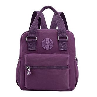 Generic Sac &agrave; Dos Femme L&eacute;ger et R&eacute;sistant pour &Eacute;cole et avec Compartiment Ordinateur Portable