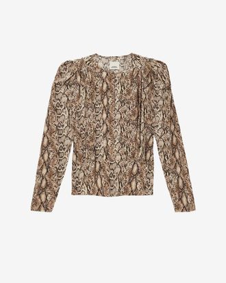 Isabel Marant Blouse Zarga - Femme - Naturel - Taille36 - Isabel Marant