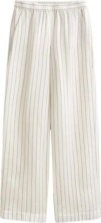 GANT Femme, Pantalons, Blanc, Taille: 38 FR Wide Pantalons