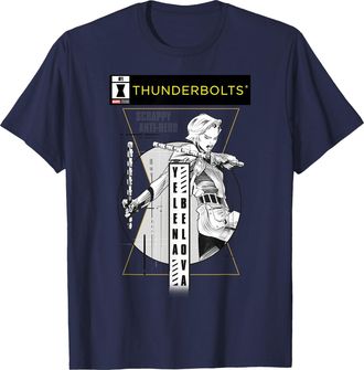MARVEL Studios Thunderbolts Yelena Belova B&W Comic Cover 1 T-Shirt