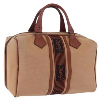 Saint Laurent Sac &agrave; main vintage Pre-owned - Femme - Pre-owned - Brun - Taille: ONE Size