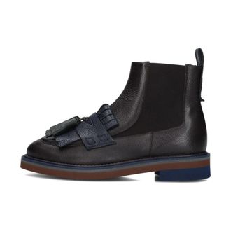 Pertini Braune Chelsea Boots Klassischer Stil - - Shoes - Damen - Braun - 38 EU