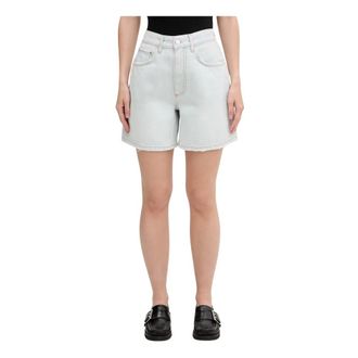 Anine Bing Delaney Short - Femme - Shorts - Bleu - Taille: W28