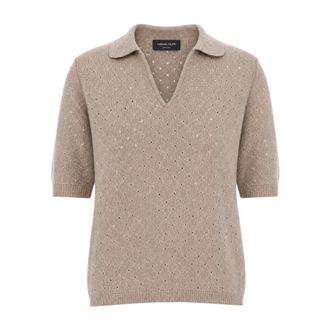 Fabiana Filippi Polo - - Tops - Damen - Beige - S