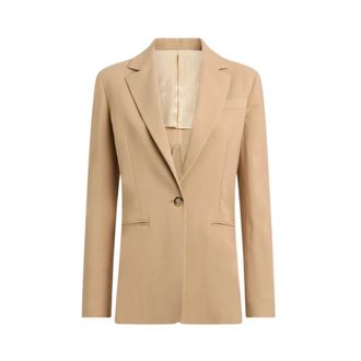 Pantaloni Torino Femme, Vestes, Beige, Taille: 42 FR Jacket Corda