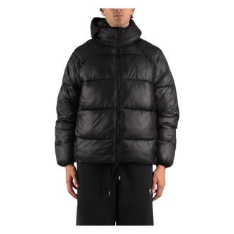 Arte Ripstop Kapuzen-Pufferjacke - - Jackets - Herren - Schwarzk - 2XL